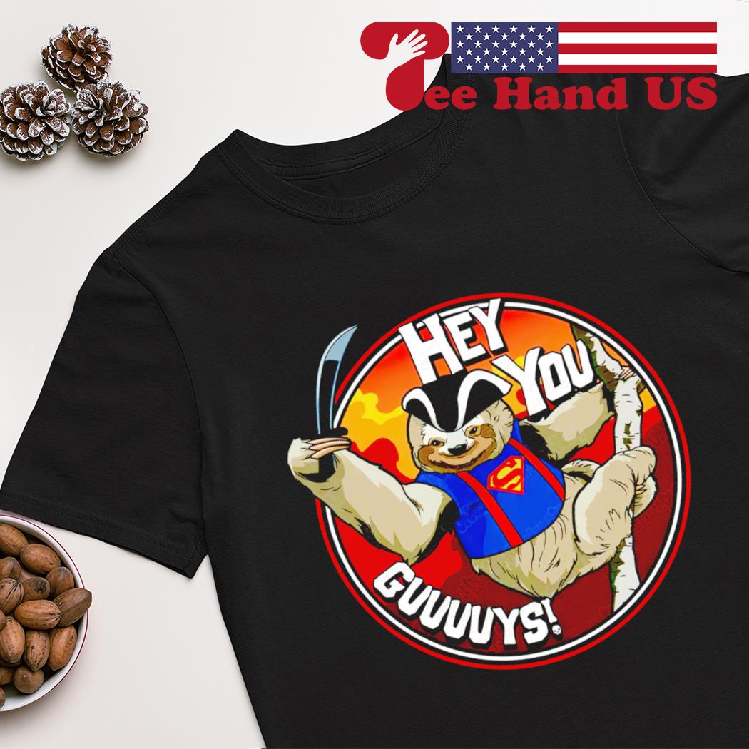 Sloth Hey Guys GOONIES Personalised Birthday Card Sloth Hey You