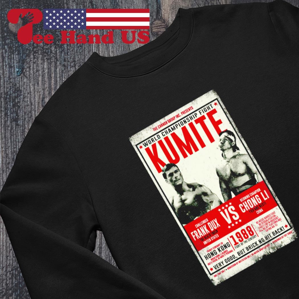 Frank Dux Vs Chong Li Bloodsport Poster Kumite Frank Dux Vs Chong Li