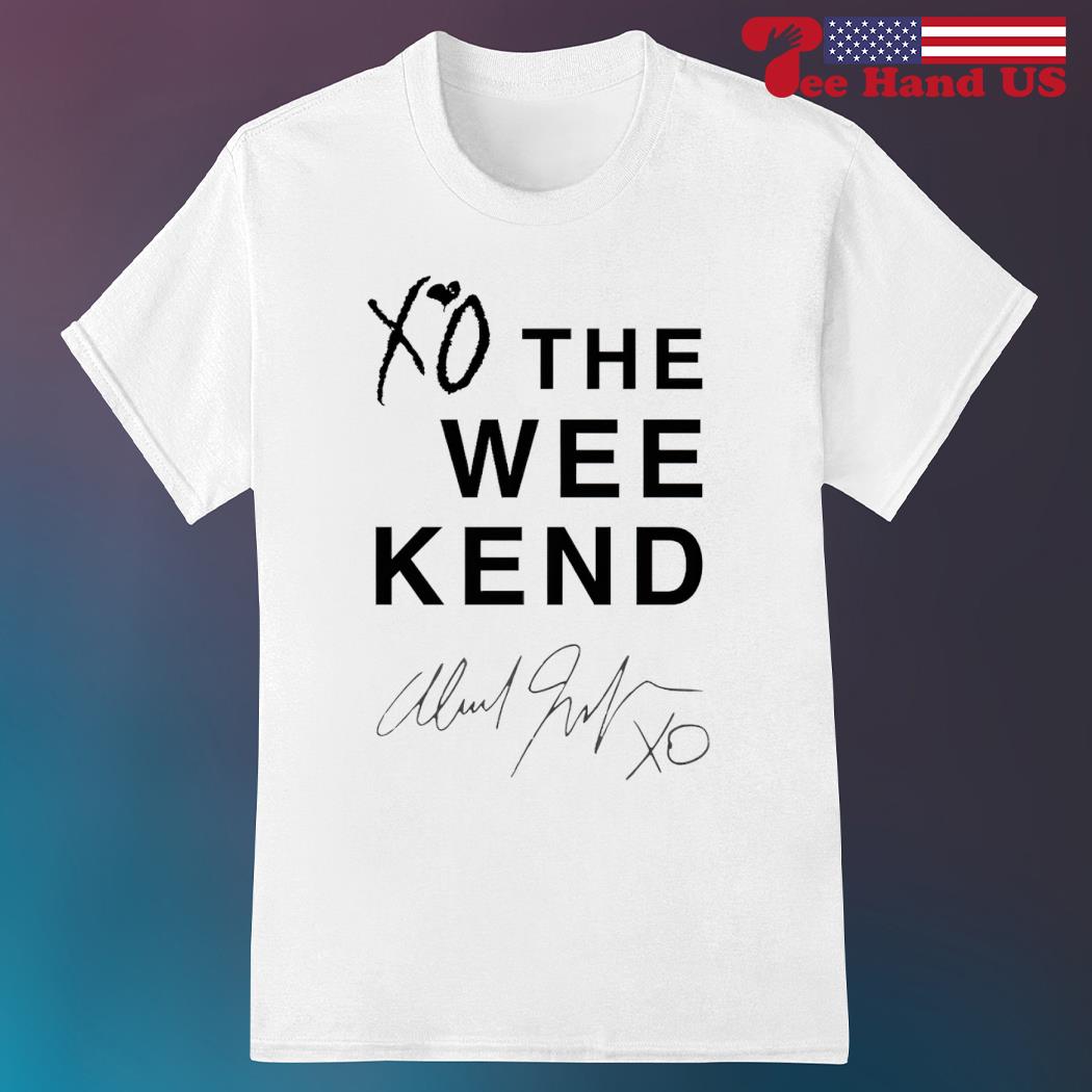 Het Weekend Xo The Weeknd XO Black And Multi Chrome Hoodie Cool Y2k...