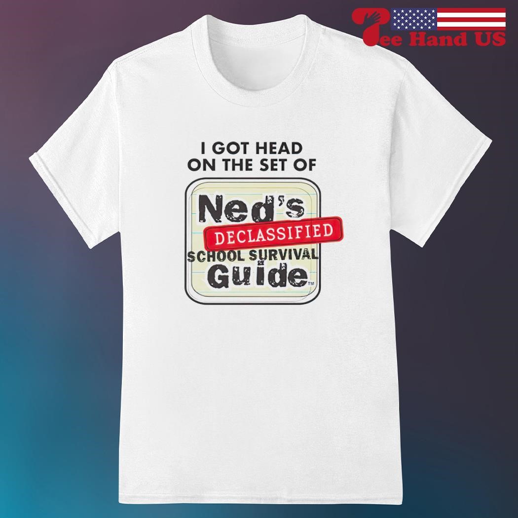 Neds Declassified Logo Shirt NickALive!: Ned's Declassified Podcast
