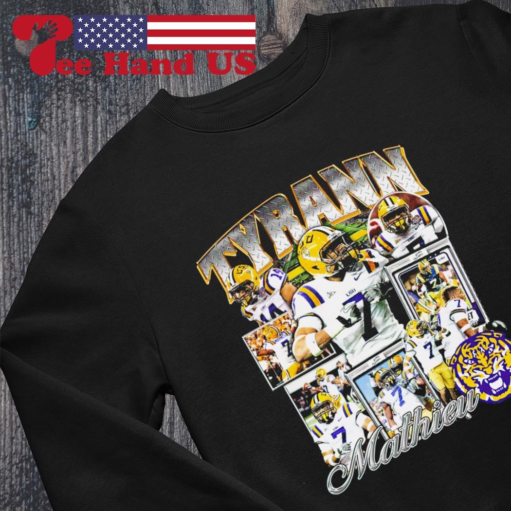 Mathieu Logo Tyrann Mathieu LSU Tigers Football Player Graphic Poster