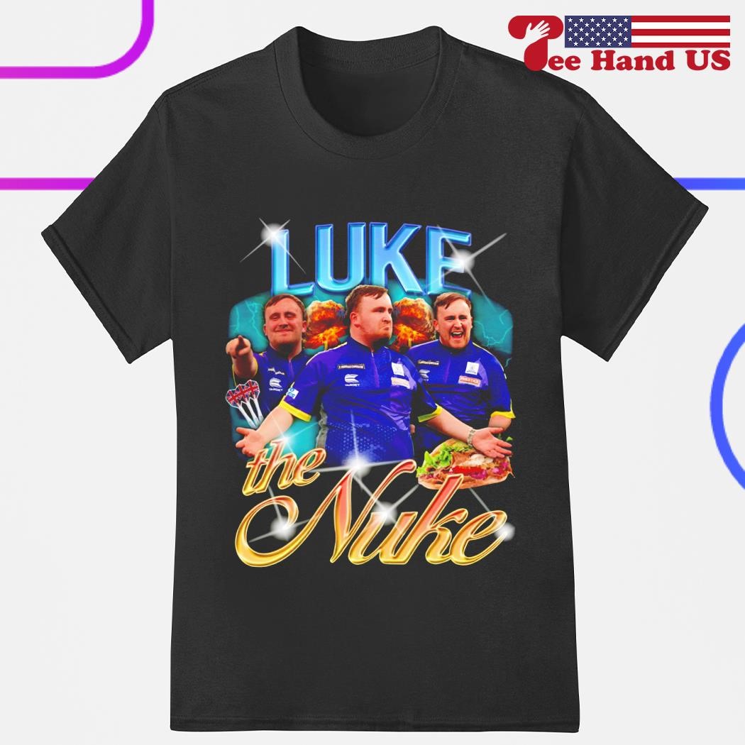 Luke Littler Professional Darts Corporation Luke The Nuke shirt, hoodie ...